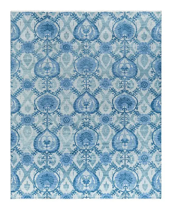 Bloomingdale'S Indo Modern M7362 Area Rug, 7'10 X 9'10 - Gray