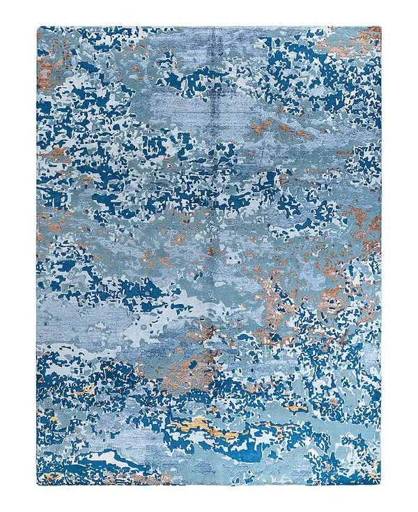 Bloomingdale'S Indo Modern M7682 Area Rug, 9'2 X 12'1 - White
