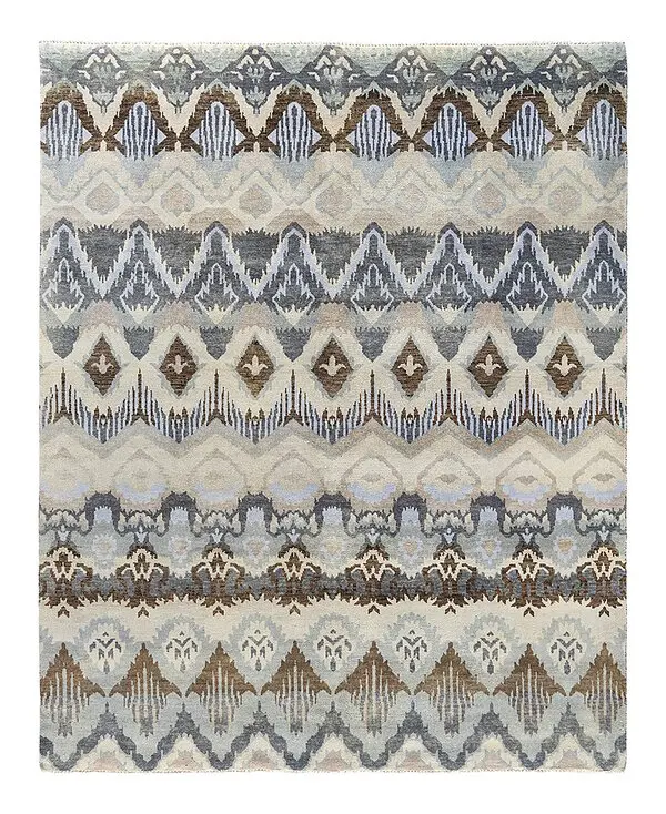 Bloomingdale'S Indo Ikat M6362 Area Rug, 8' X 9'10 - Beige
