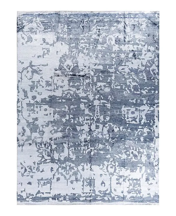 Bloomingdale'S Indo Modern M6891 Area Rug, 9'2 X 12'4 - Gray