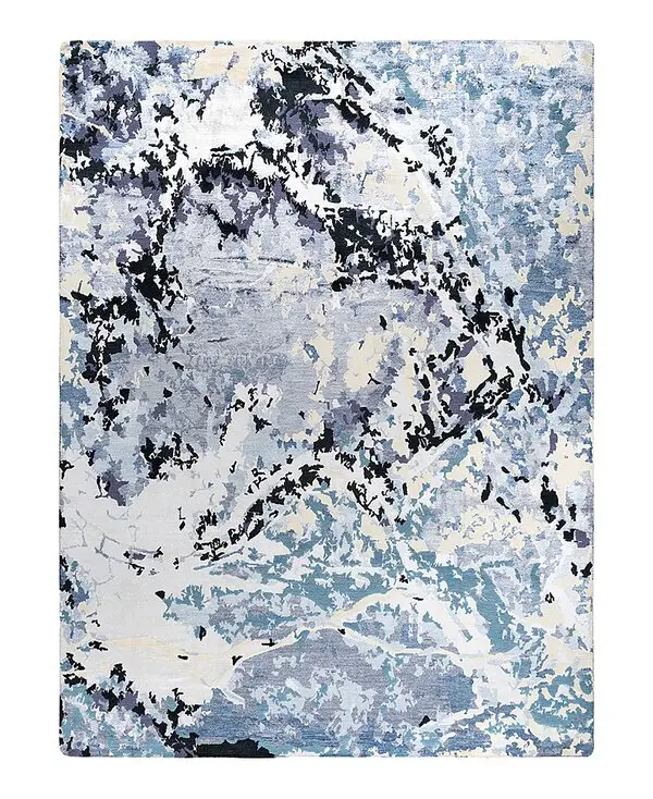 Bloomingdale'S Indo Modern M7493 Area Rug, 9' X 12'1 - Gray