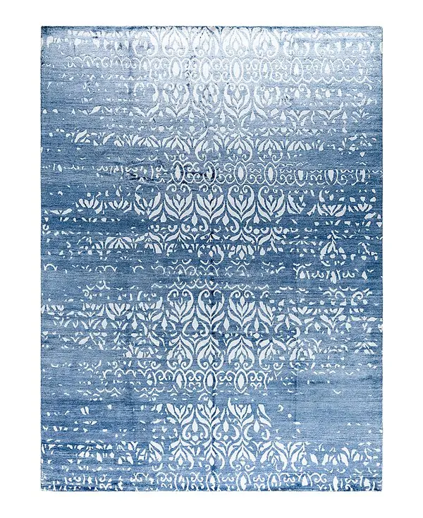 Bloomingdale'S Indo Modern M7673 Area Rug, 9' X 12'1 - Gray
