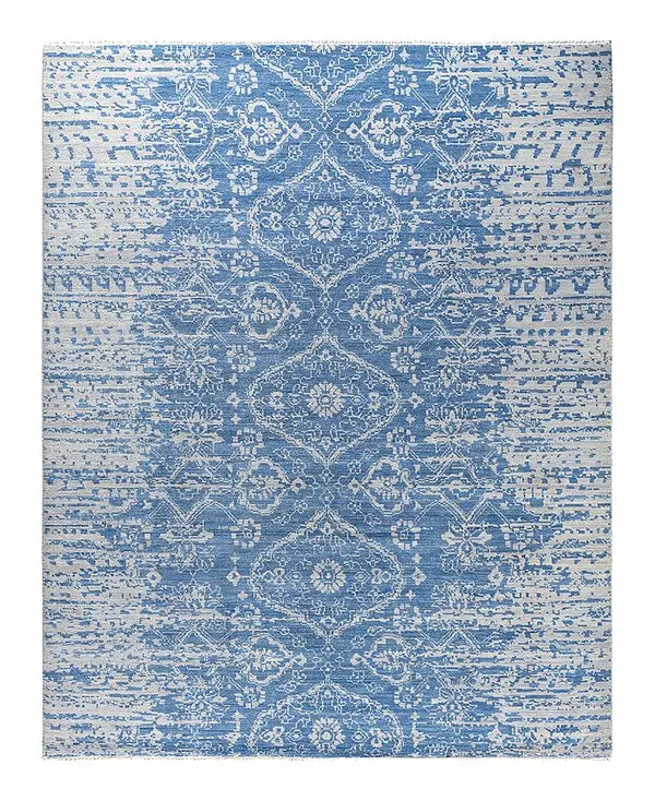 Bloomingdale'S Indo Modern M6874 Area Rug, 8'1 X 10'1 - Gray