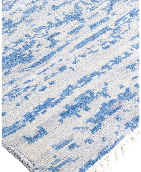 Bloomingdale'S Indo Modern M6874 Area Rug, 8'1 X 10'1 - Gray