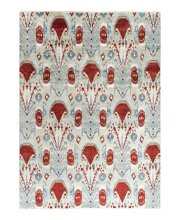 Bloomingdale'S Indo Ikat M6013 Area Rug, 9'1 X 12'1 - Sand