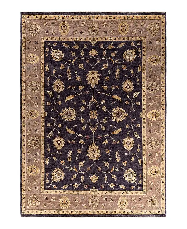 Bloomingdale'S Indo Oushak M5918 Area Rug, 9' X 12'7 - Navy