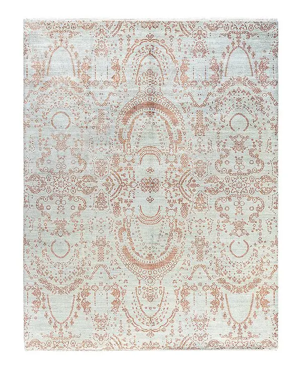 Bloomingdale'S Indo Ikat M6283 Area Rug, 8' X 10'4 - Gray