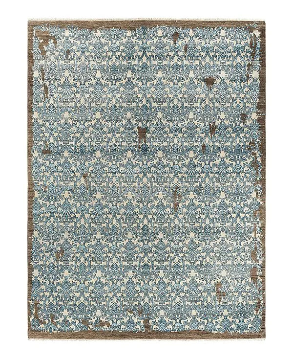 Bloomingdale'S Indo Ikat M8066 Area Rug, 9'2 X 12'1 - Ivory