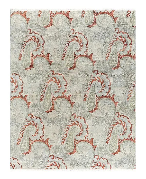 Bloomingdale'S Indo Ikat M6236 Area Rug, 8'1 X 10 - Gray