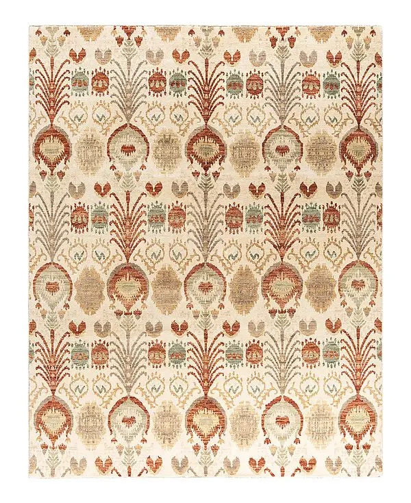 Bloomingdale'S Indo Ikat M5942 Area Rug, 7'10 X 10'1 - Beige