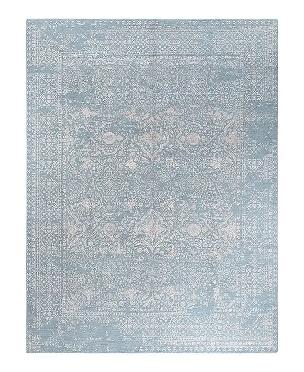 Bloomingdale'S Indo Ikat M8439 Area Rug, 9' X 11'10 - Gray