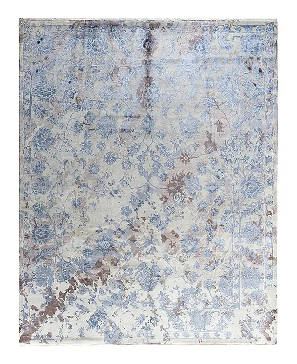 Bloomingdale'S Indo Ikat M7112 Area Rug, 8'3 X 10'3 - Gray