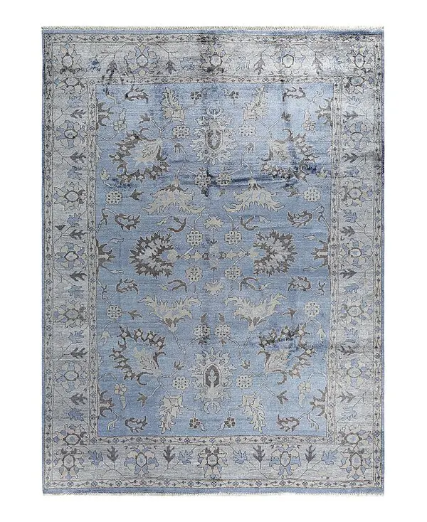 Bloomingdale'S Indo Modern M6362 Area Rug, 9'1 X 12'1 - Purple