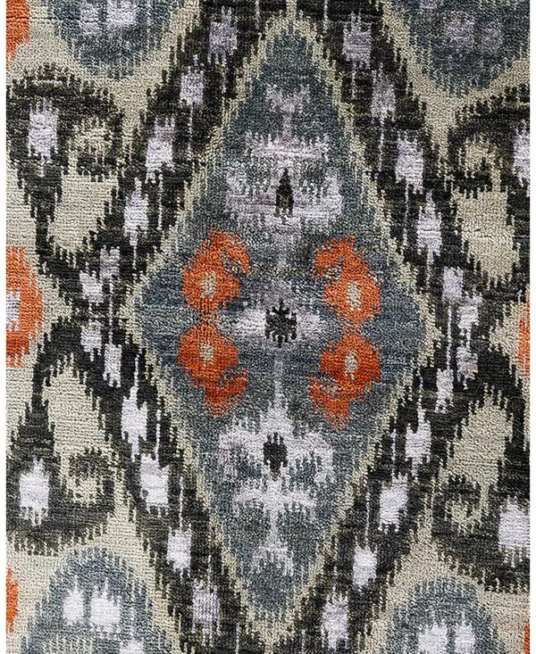 Bloomingdale'S Indo Ikat M6054 Area Rug, 9'1 X 12'4