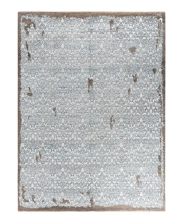 Bloomingdale'S Indo Ikat M6573 Area Rug, 9'2 X 12'4 - Brown