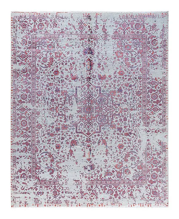 Bloomingdale'S Indo Ikat M8034 Area Rug, 8'1 X 10 - Gray