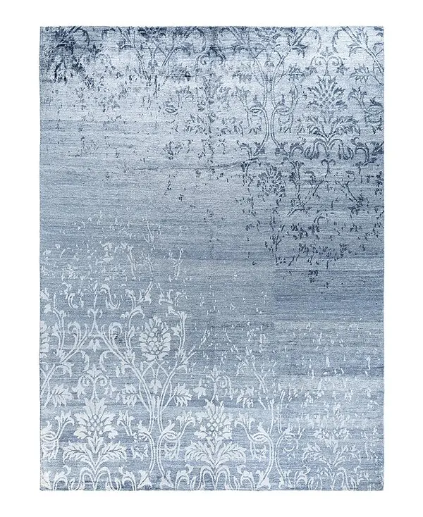 Bloomingdale'S Indo Modern M6334 Area Rug, 9'2 X 12'2 - Gray