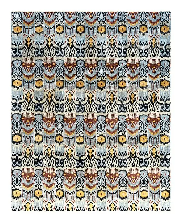Bloomingdale'S Indo Ikat M6073 Area Rug, 8'2 X 10'1 - Beige