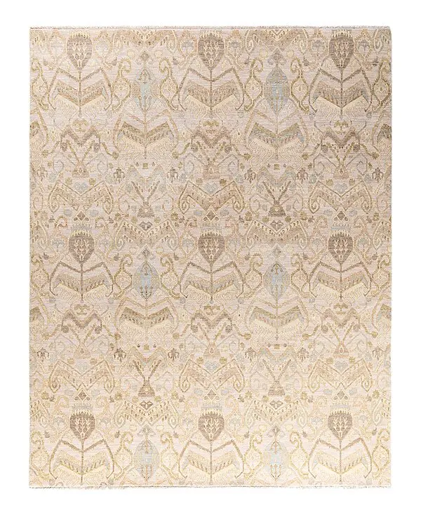 Bloomingdale'S Indo Ikat M6301 Area Rug, 8'2 X 10'3 - Beige