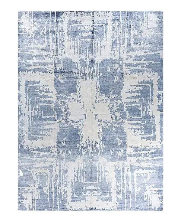 Bloomingdale'S Indo Modern M6621 Area Rug, 9'1 X 12'2 - Gray