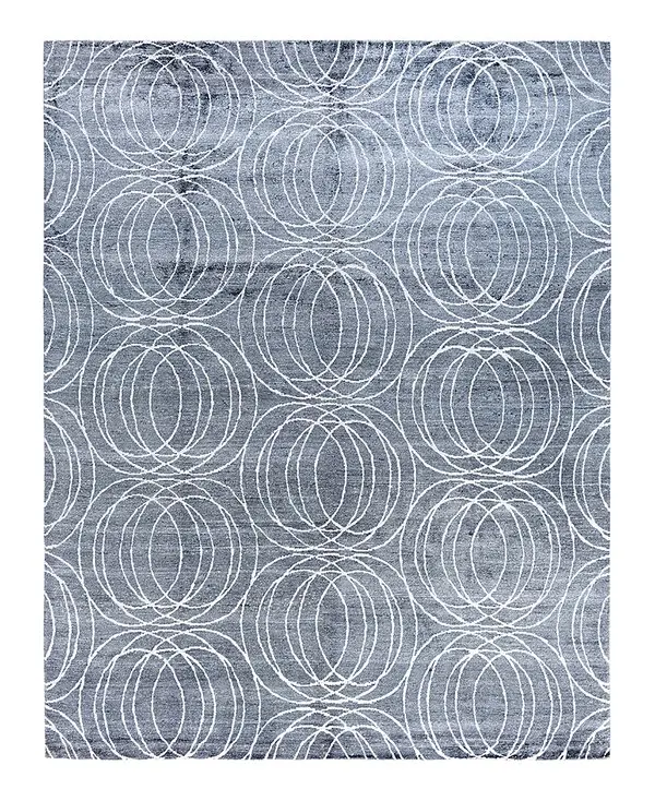 Bloomingdale'S Indo Modern M6784 Area Rug, 8' X 10 - Gray