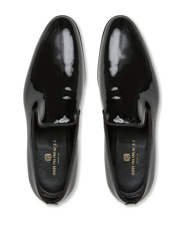 Bruno Magli Patent Formal Slip On
