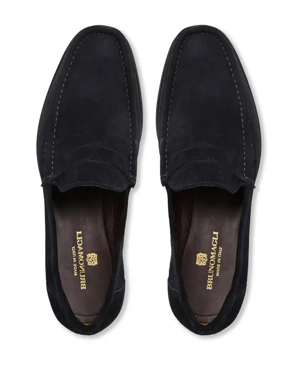 Bruno Magli Leather Penny Loafers