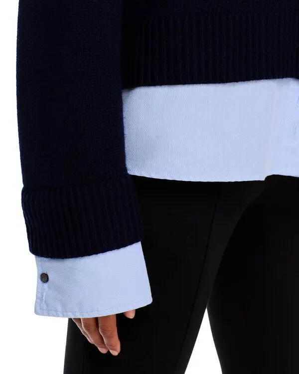 Cinq À Sept Megan Layered Look Cardigan