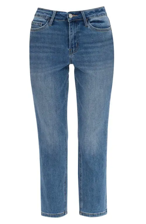 BAYEAS High-waist Ankle Jeans - Medium Blue