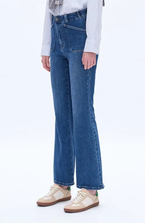 BAYEAS High-waist Flare Jeans