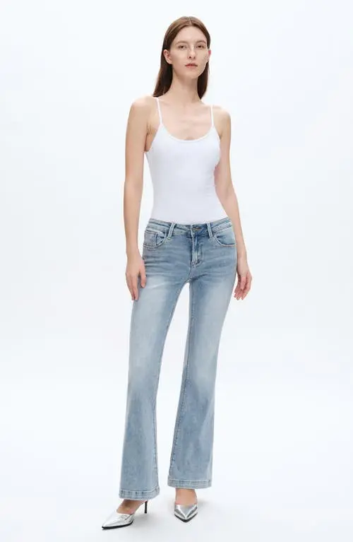BAYEAS High-waist Flare Jeans - Beachy