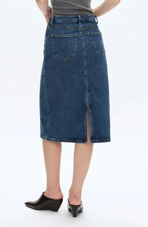 BAYEAS Beth Denim Midi Skirt - Freefall