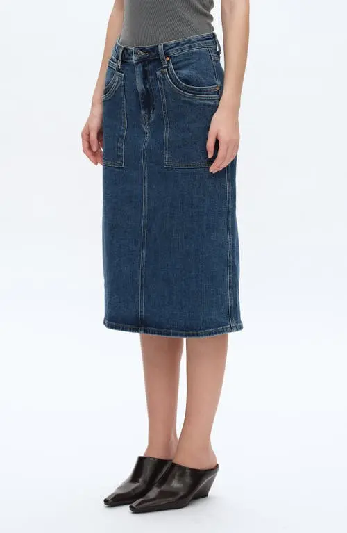 BAYEAS Beth Denim Midi Skirt - Freefall