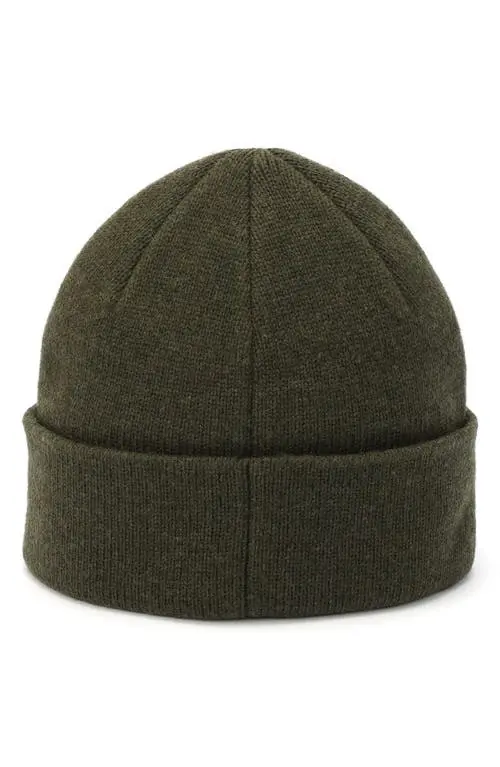 ALLSAINTS Embroidered Logo Beanie - Beetle Green