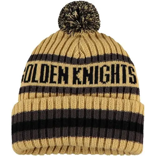 '47 Vegas En Knights Bering Cuffed Knit Hat With Pom
