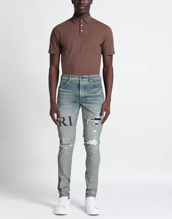 Amiri Cotton-blend Skinny Jeans