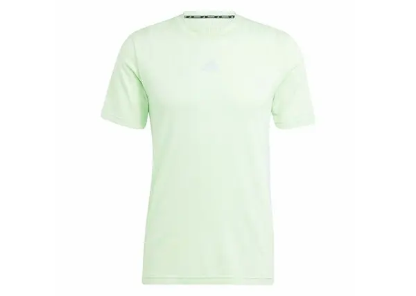 Adidas Hiit Airchill Workout Tee Shirt - Semi Green Spark