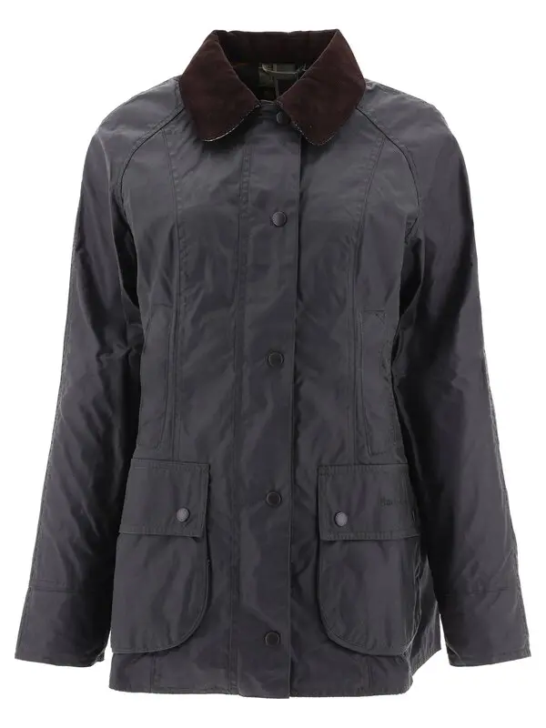 Barbour Beadnell Waxed Jacket - Green