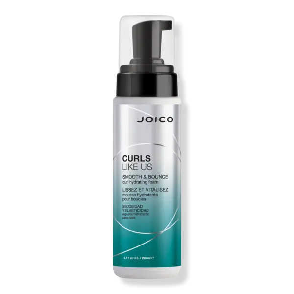 JOICO Curls Like Us Smooth & Bounce Curl Hydrating Foam - One-color