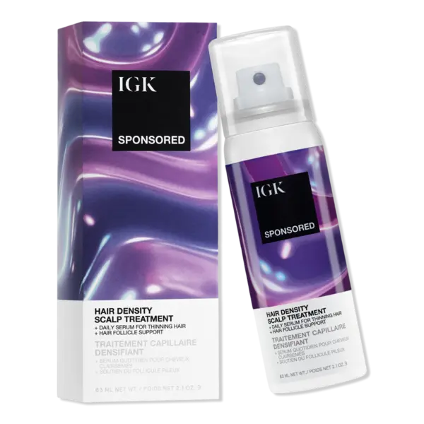 IGK Sponsored Hair Density Scalp Treatment - One-color
