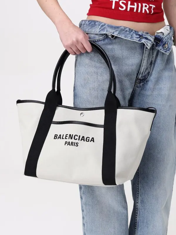 Balenciaga Shopper Tote Bag - Natural