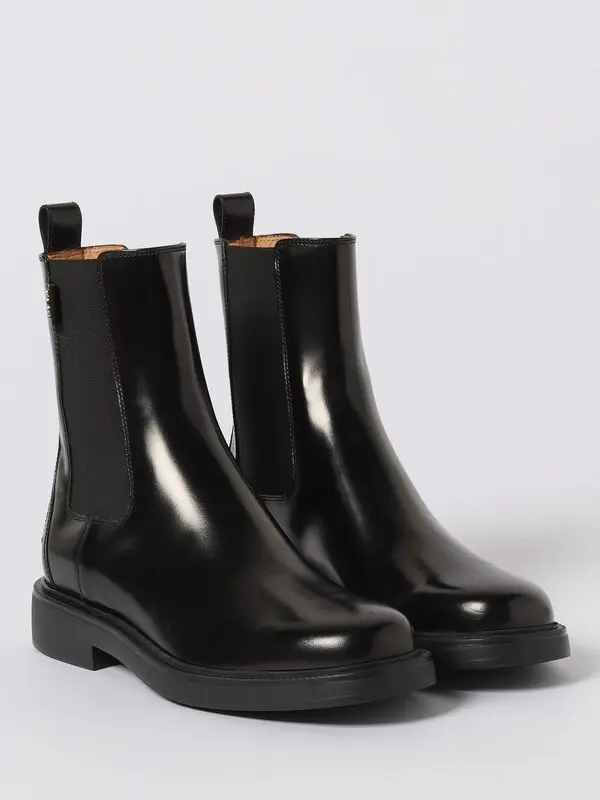 TOD'S Brushed Leather Chelsea Boots