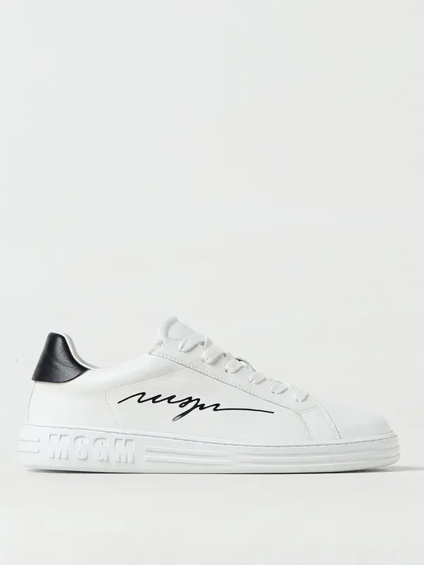 MSGM Lace-up Sneakers - Black