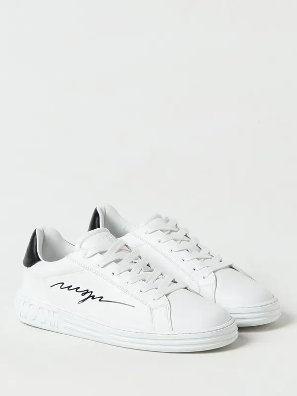 MSGM Lace-up Sneakers - Black