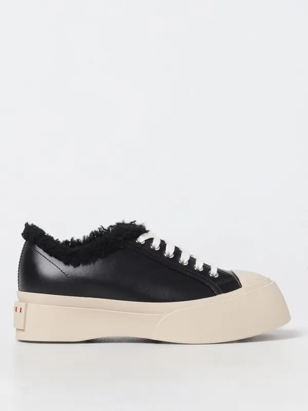 Marni Lace-up Sneakers - Black