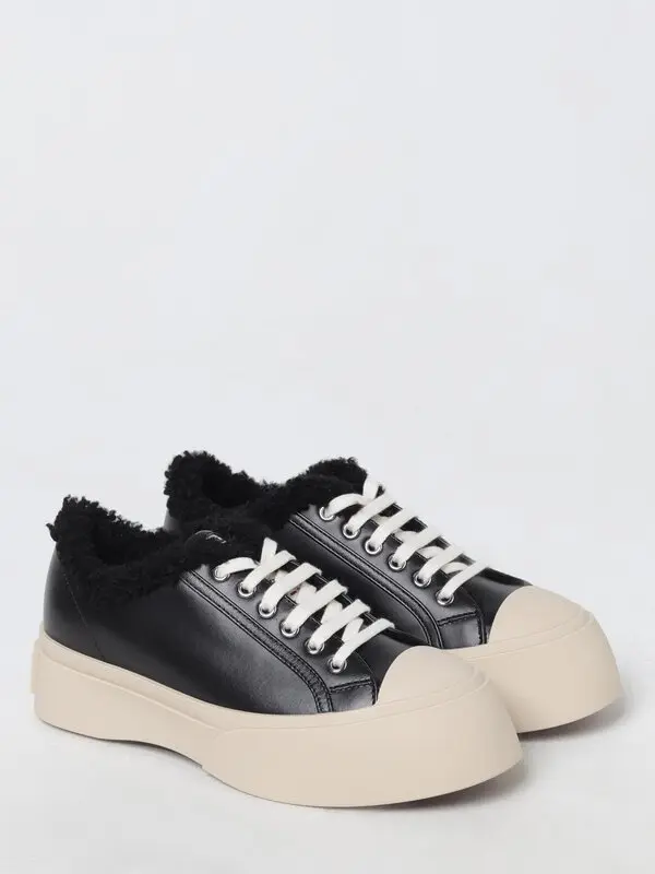 Marni Lace-up Sneakers - Black