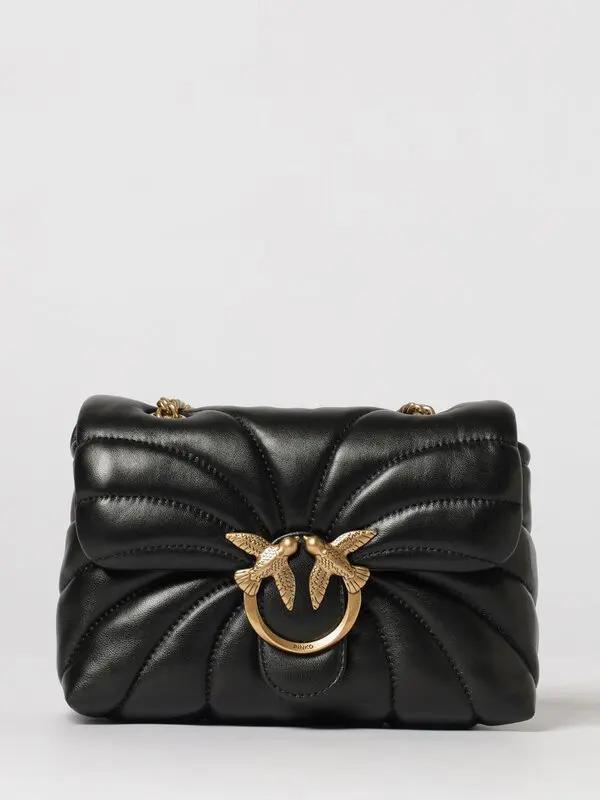 Pinko Quilted Mini Bag - Black