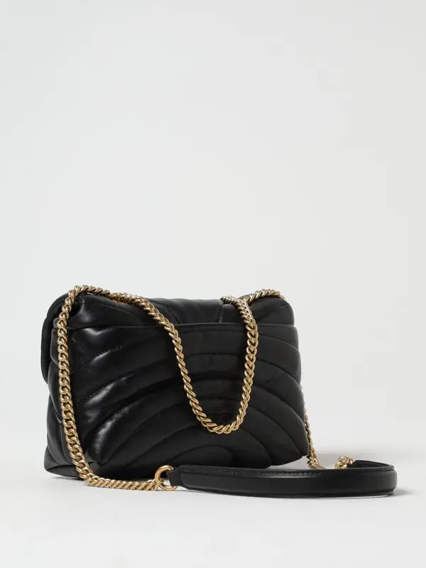 Pinko Quilted Mini Bag With Chain Strap - Black