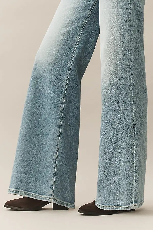 7 For All Mankind Jo Ultra High-rise Wide-leg Jeans