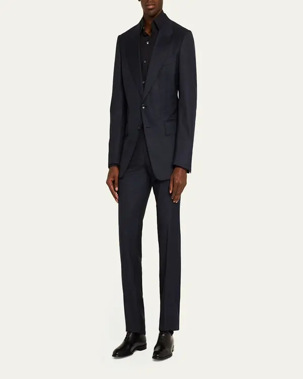 Bergdorf Goodman Calf Leather Oxfords